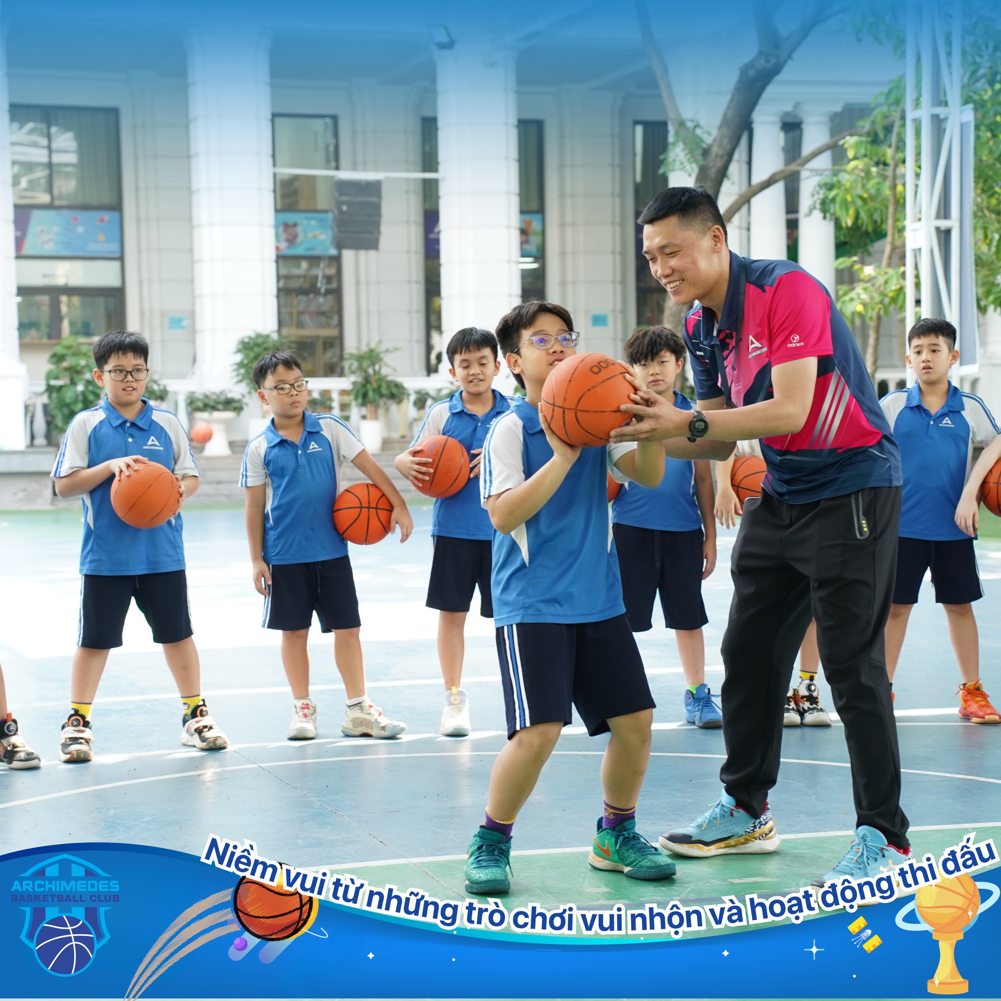 CLB Bóng rổ - sức hút từ sân chơi của các tín đồ trái bóng cam